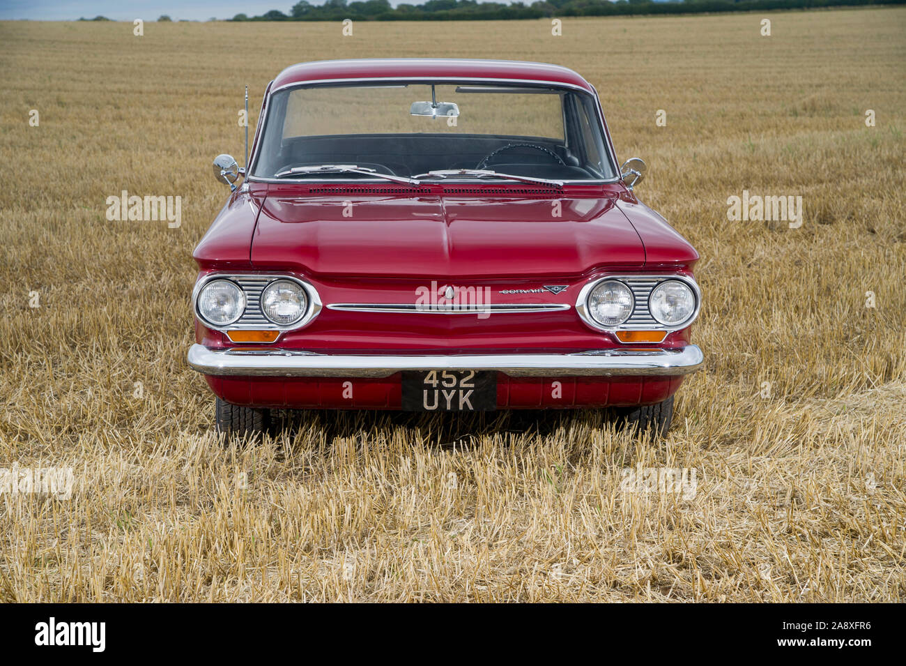 1963 Chevrolet Corvair air cooled rear engined classic American car ...