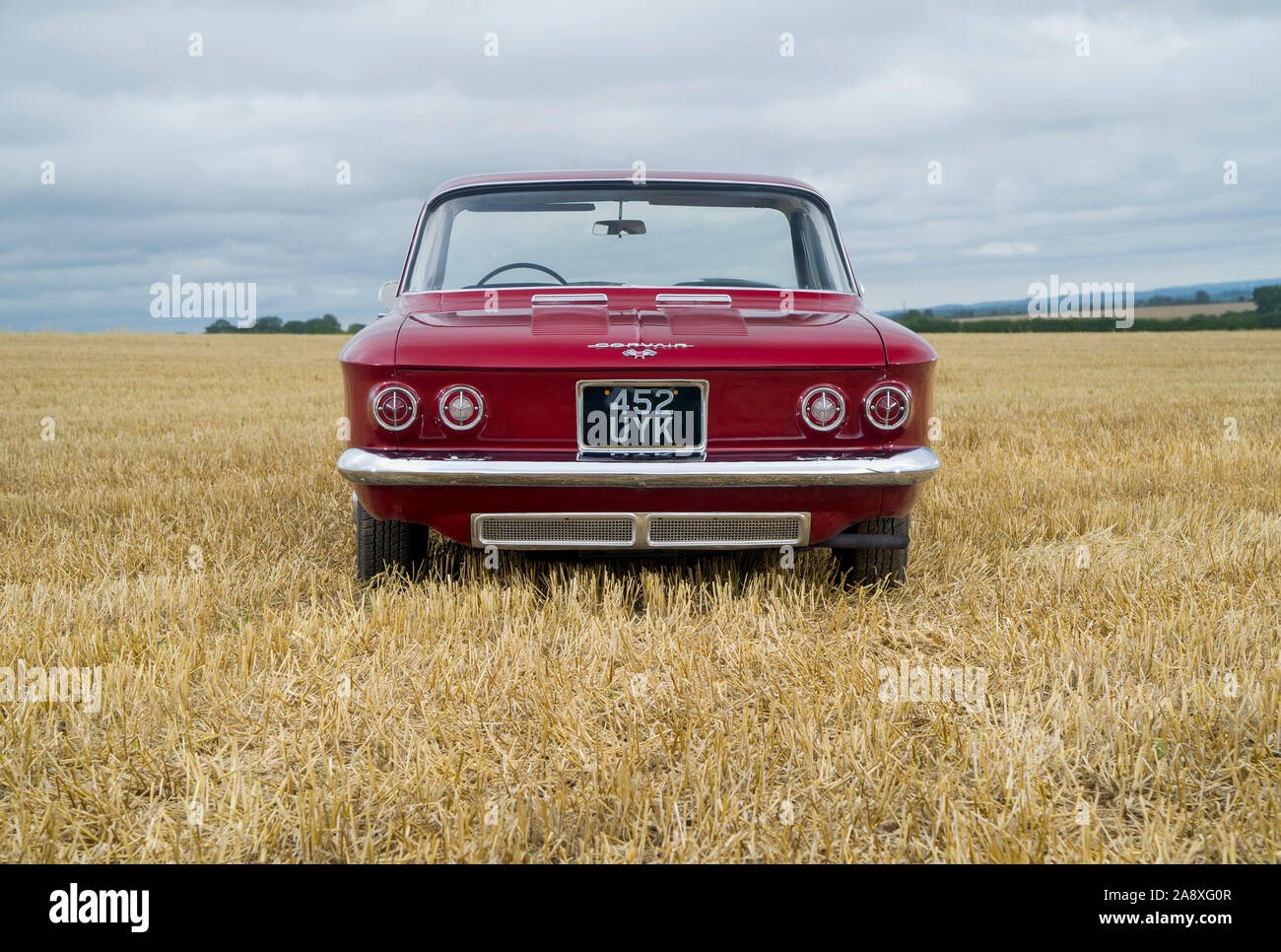 1963 Chevrolet Corvair air cooled rear engined classic American car ...