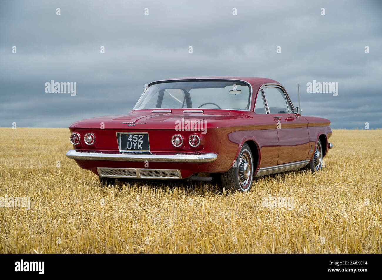 1963 Chevrolet Corvair air cooled rear engined classic American car ...