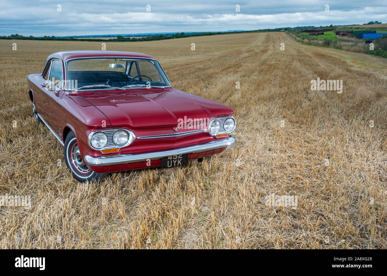 1963 Chevrolet Corvair air cooled rear engined classic American car ...