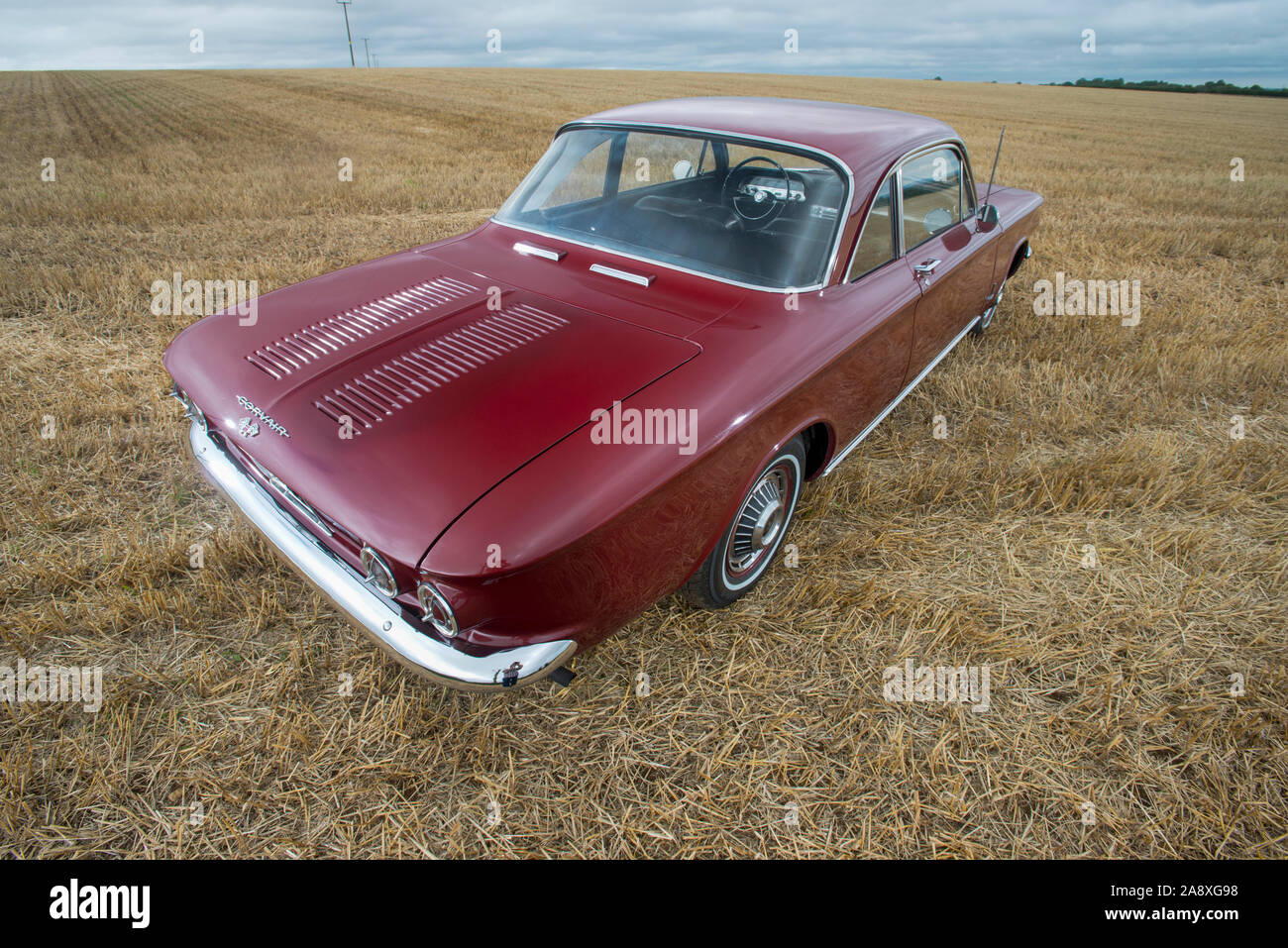 1963 Chevrolet Corvair air cooled rear engined classic American car ...