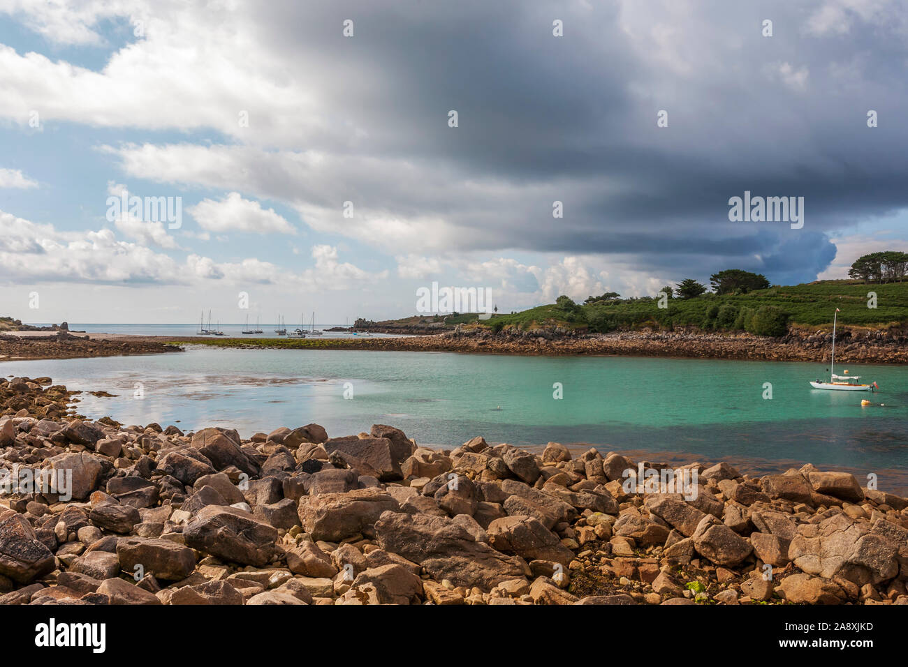 Scilly gugh yacht hi-res stock photography and images - Alamy