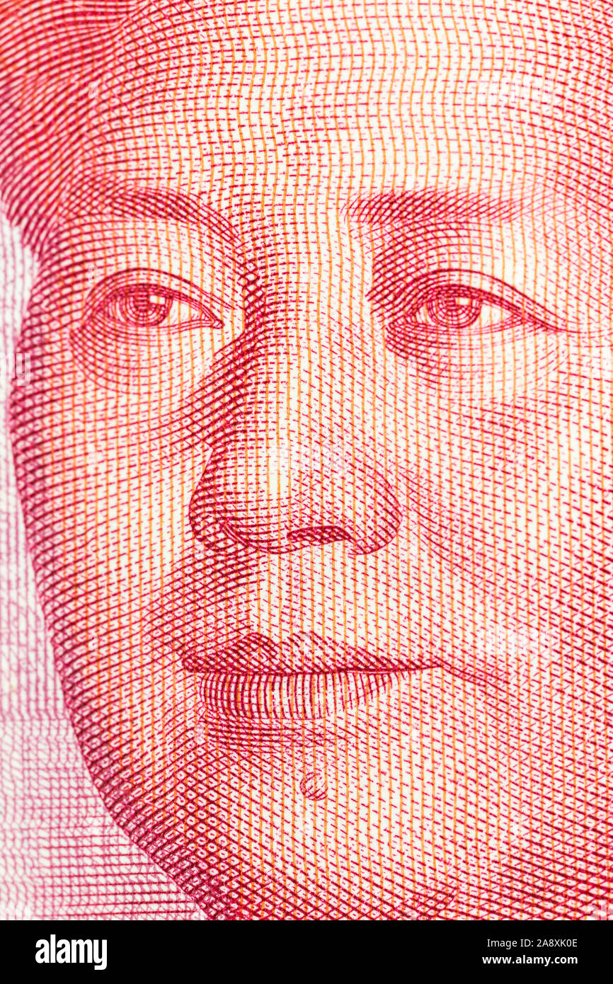 100 yuan note hi-res stock photography and images - Alamy