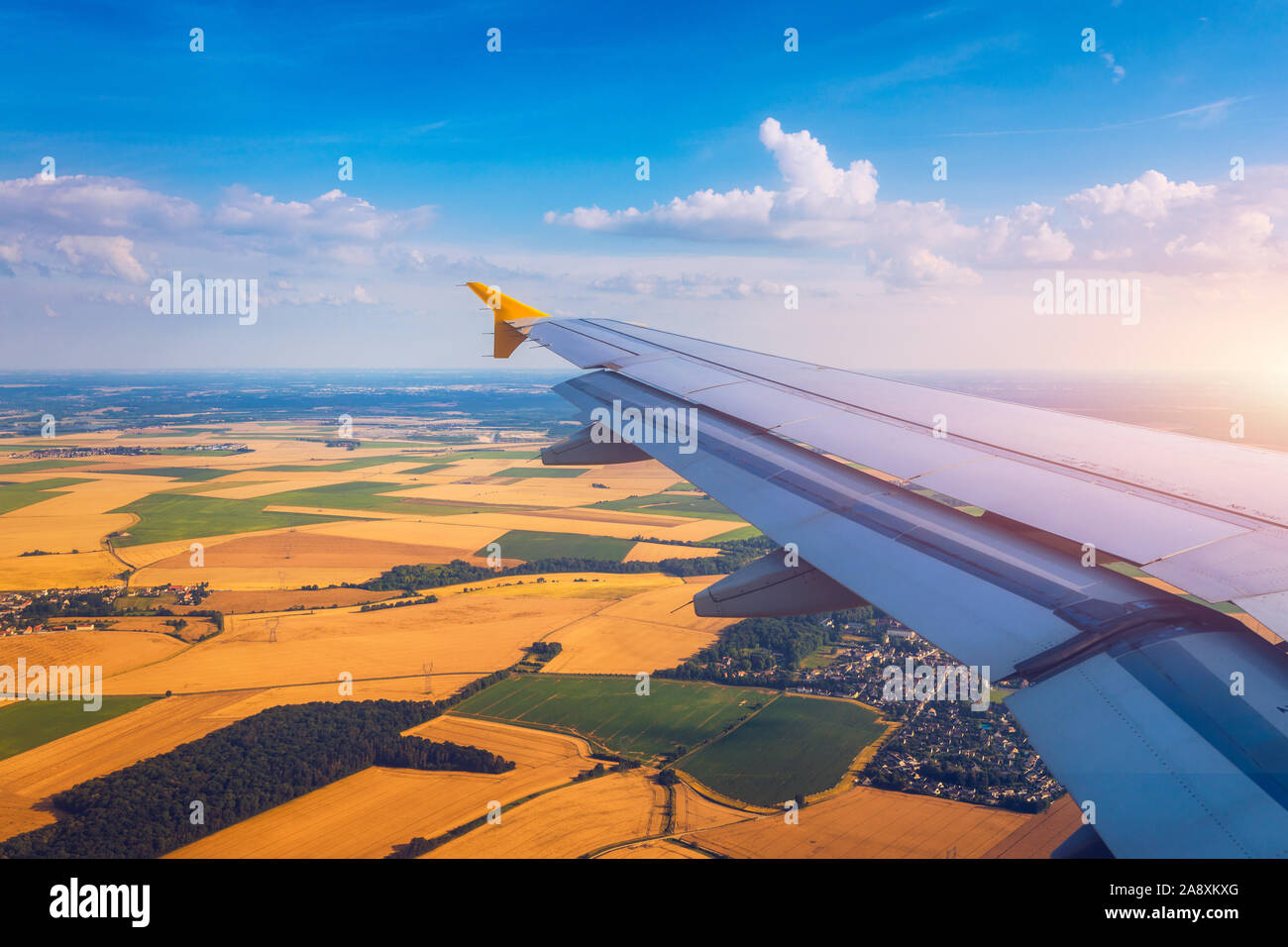 Airport look down view hi-res stock photography and images - Alamy