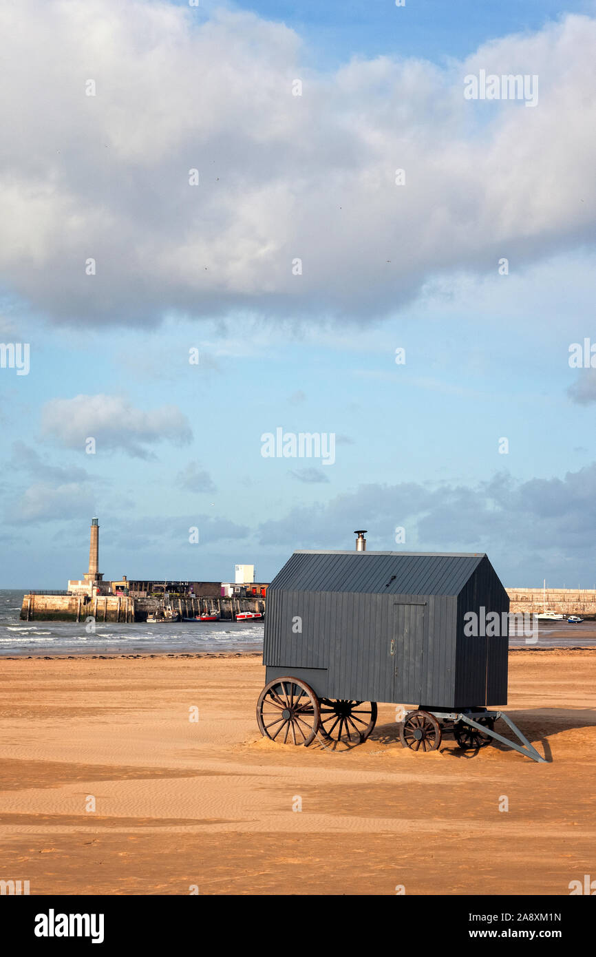 Victorian bathing machine hi-res stock photography and images - Alamy