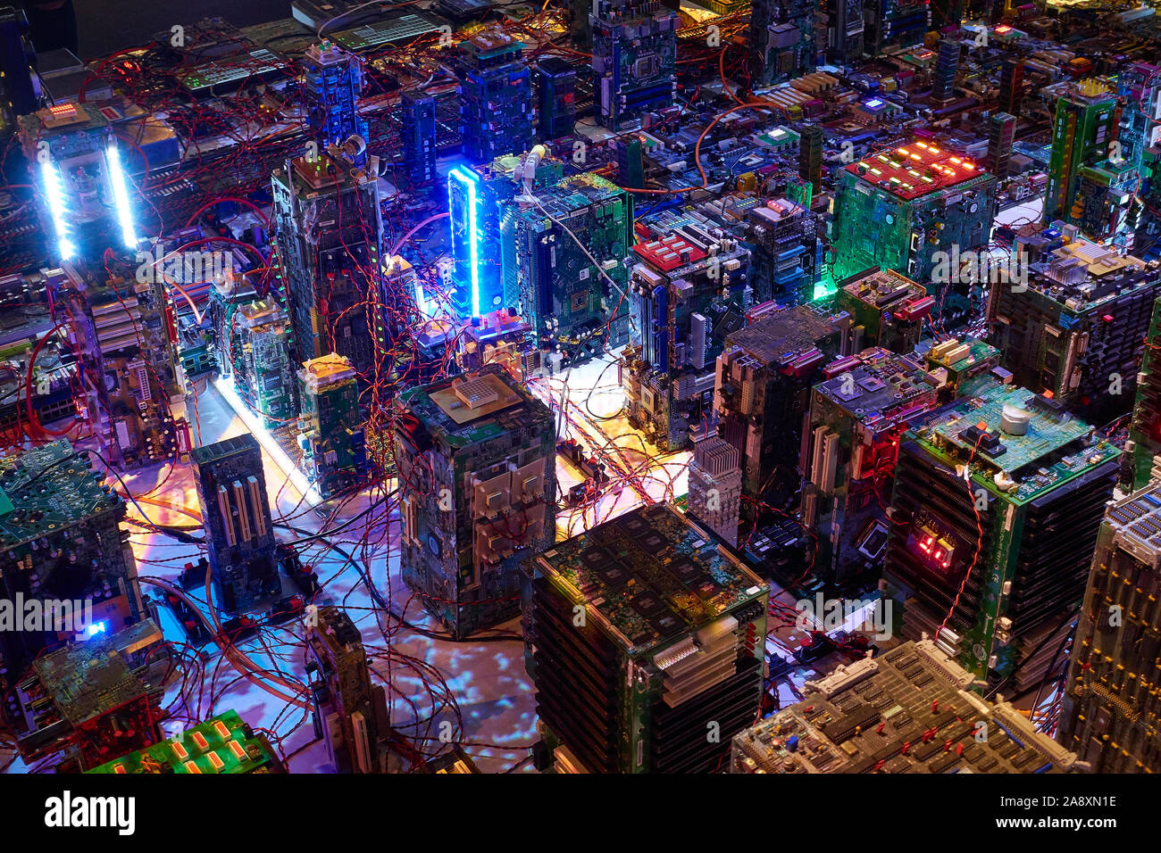 Computer art installation hi-res stock photography and images - Alamy