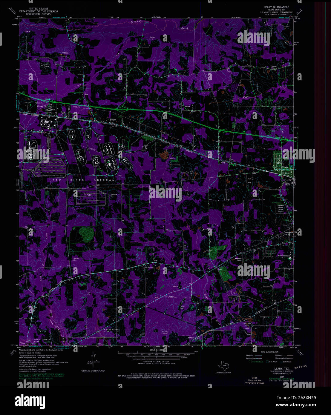 Leary map hi-res stock photography and images - Alamy