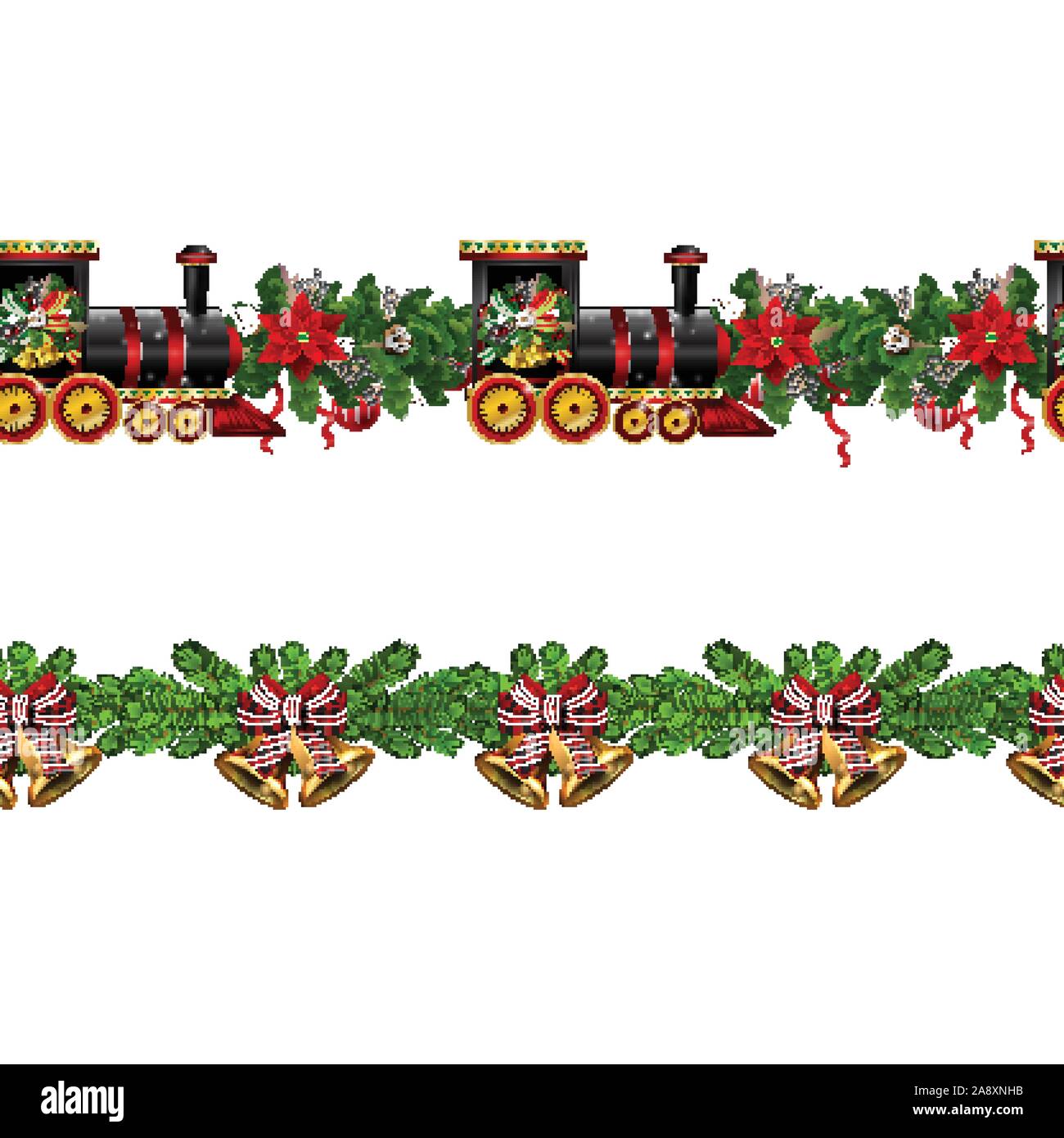 Golden rail Stock Vector Images - Alamy