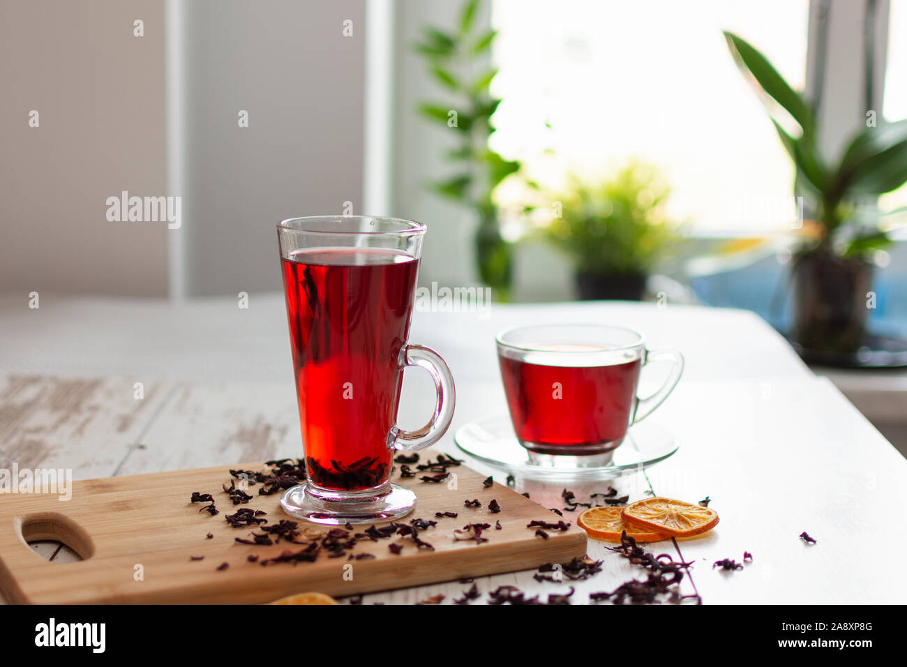 Hibiscus tea hi-res stock photography and images - Alamy