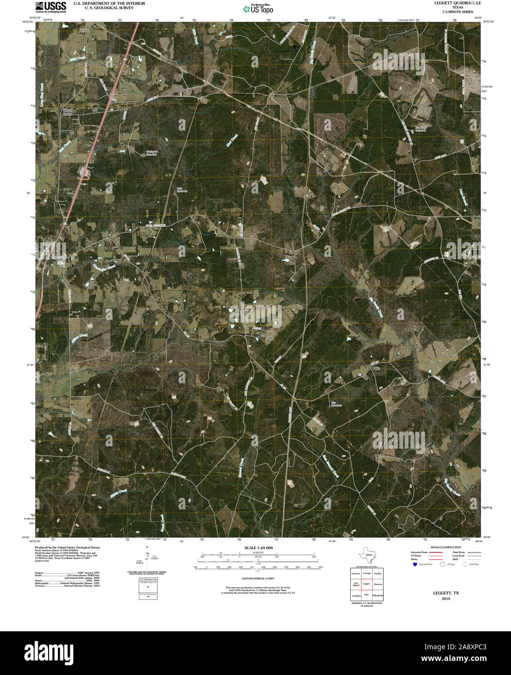 Map of leggett hi-res stock photography and images - Alamy