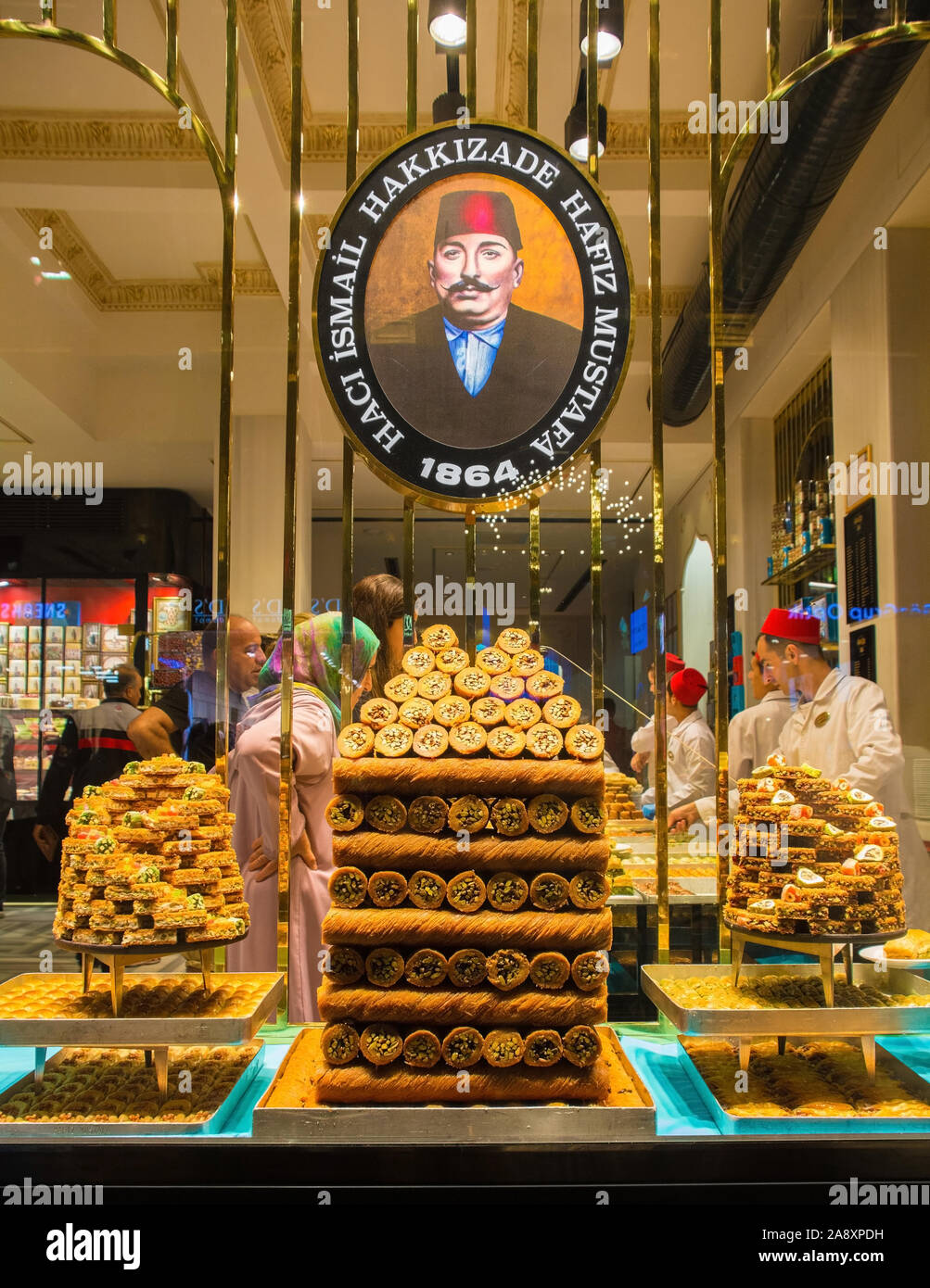 Baklava Shop Istanbul Turkey High Resolution Stock Photography and ...