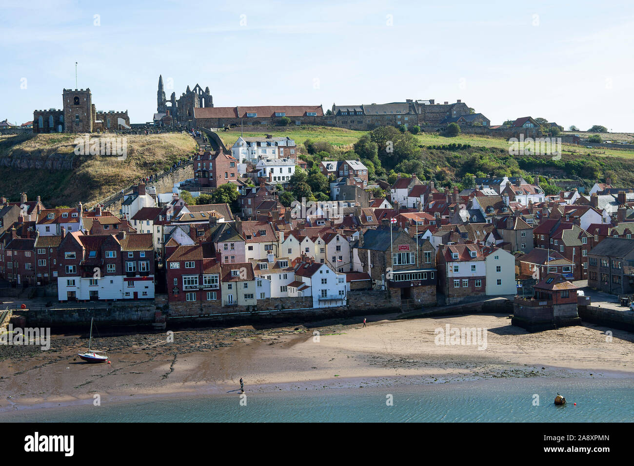 Whitby aerial hi-res stock photography and images - Alamy