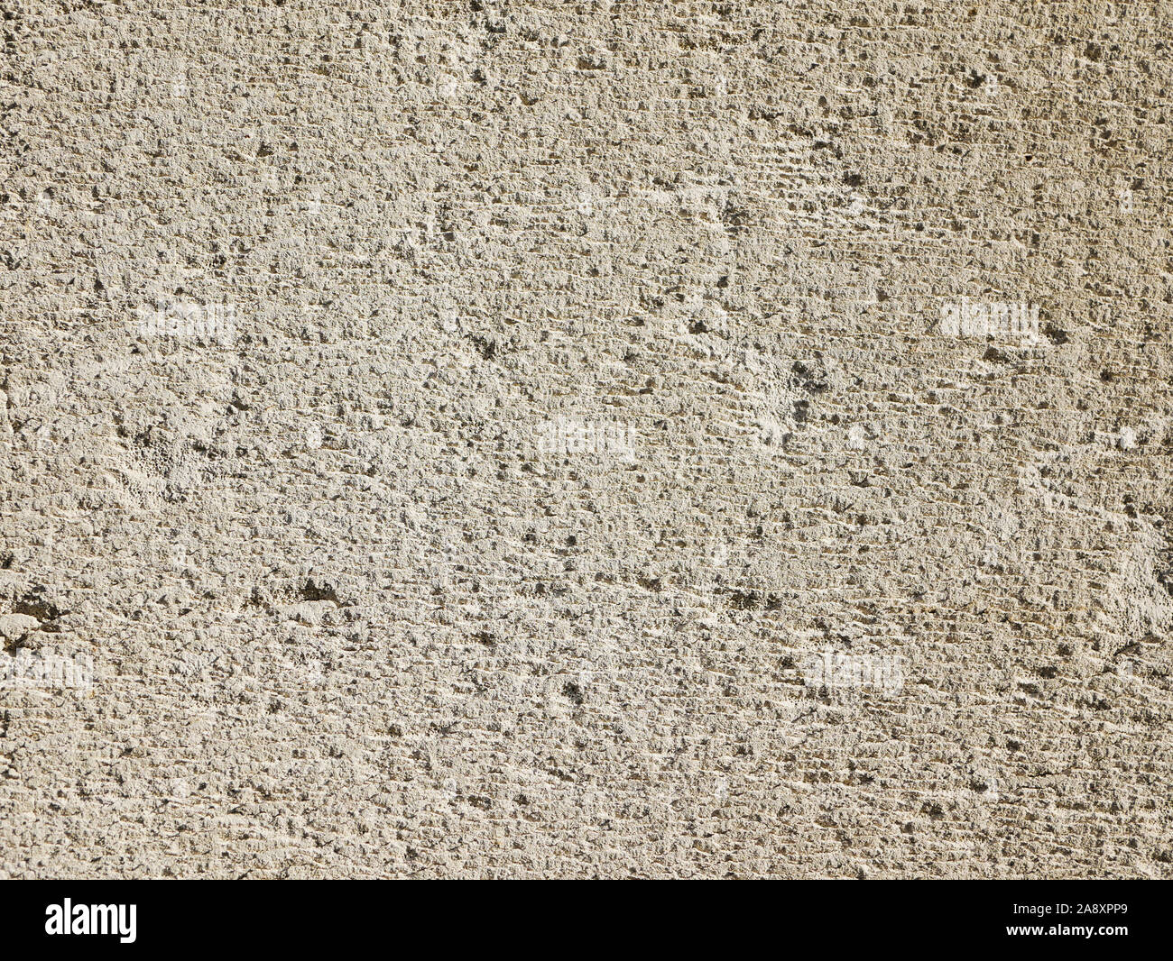 Rough concrete wall. In bright sunny weather. texture for the project ...