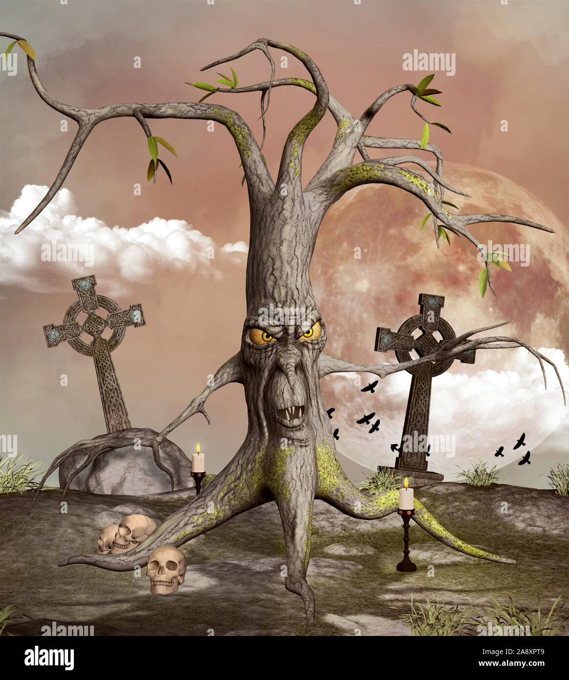 Gothic cemetery hi-res stock photography and images - Alamy