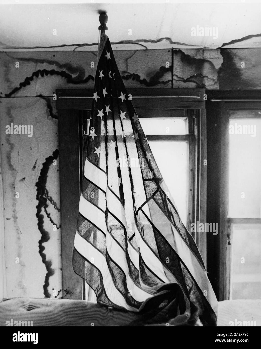 Flags black and white photo hi-res stock photography and images - Alamy