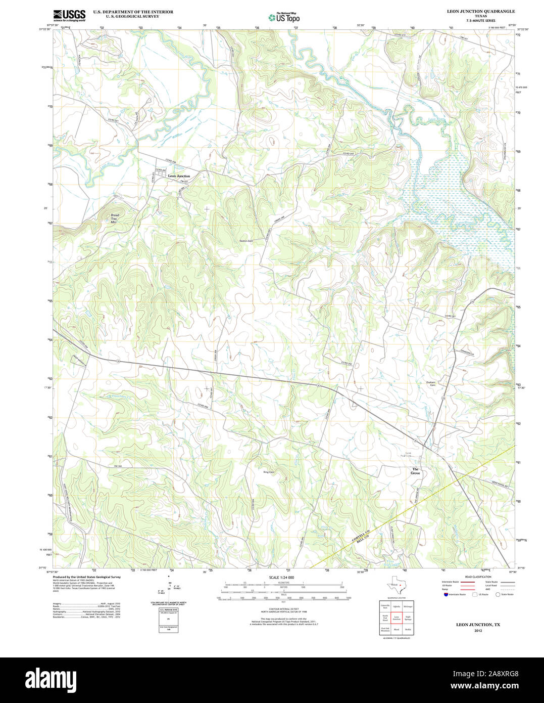 Map of junction texas hi-res stock photography and images - Alamy