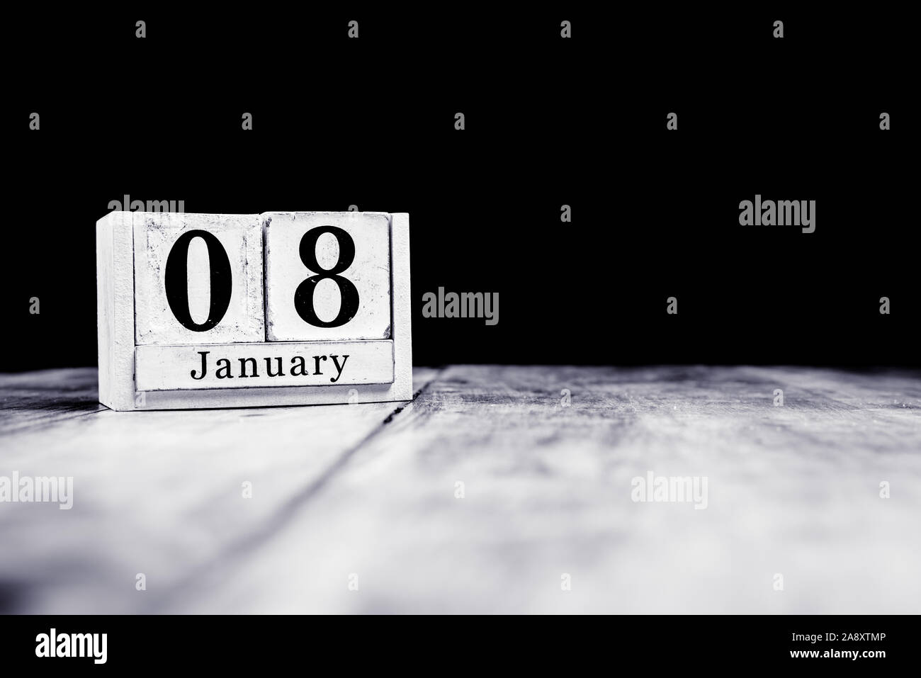 January 8th, 8 January, Eighth of January, calendar month - date or ...