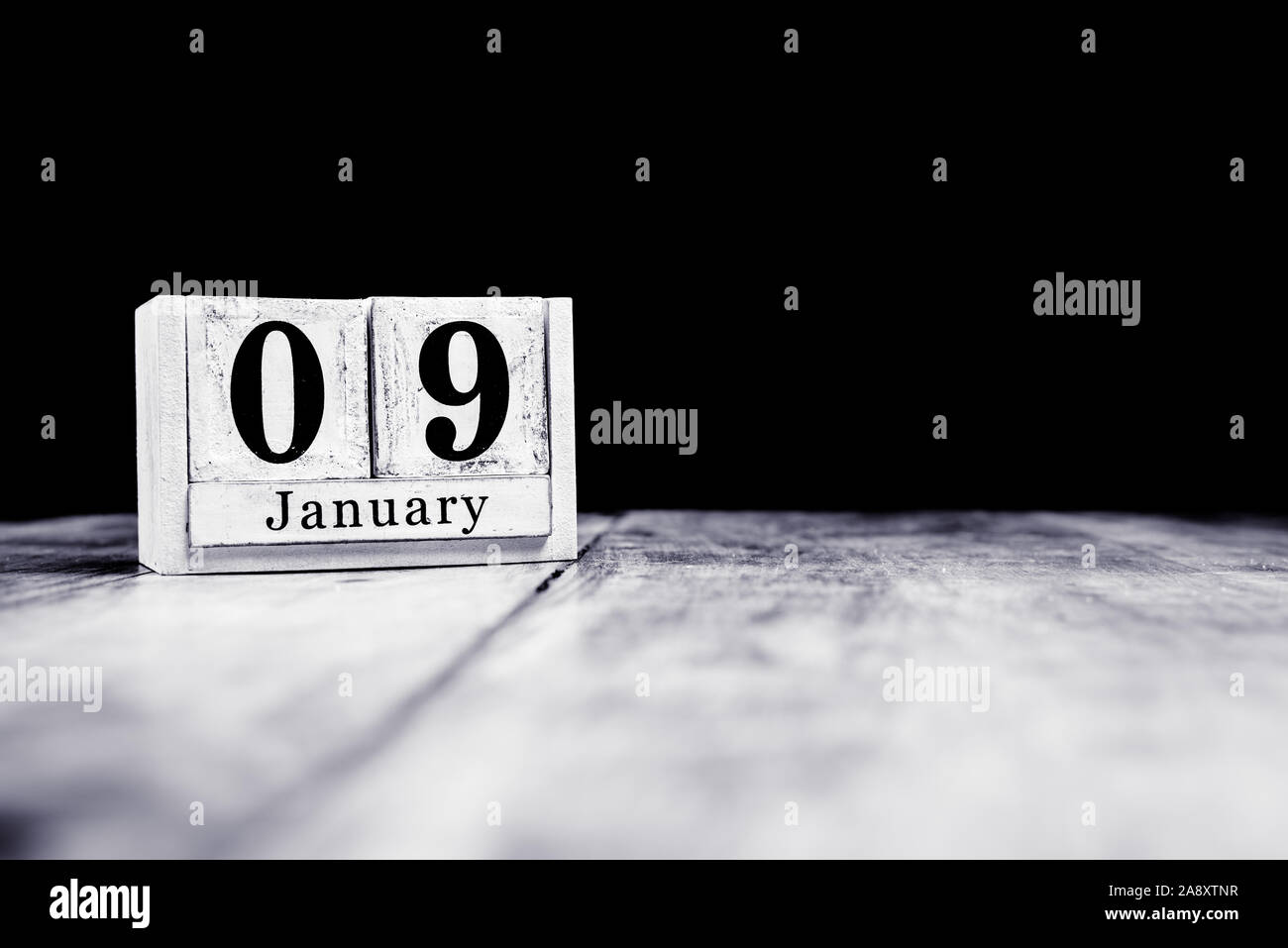 January 9th, 9 January, Ninth of January, calendar month - date or ...