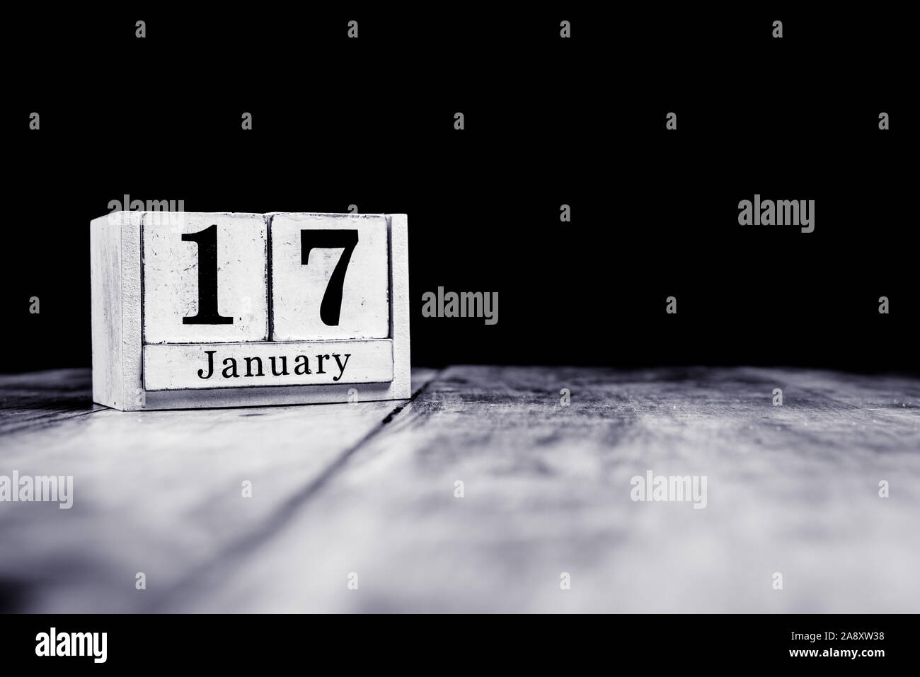 January 17th, 17 January, Seventeenth of January, calendar month - date ...