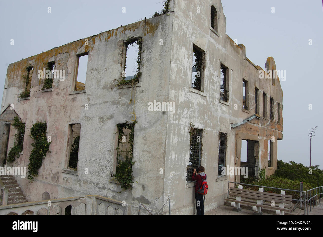 Alcatraz penitentiary walls hi-res stock photography and images - Alamy
