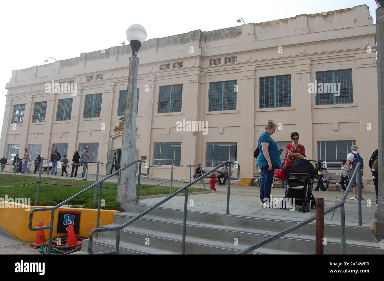 Front entrance to Alcatraz San Francisco California USA Stock Photo - Alamy