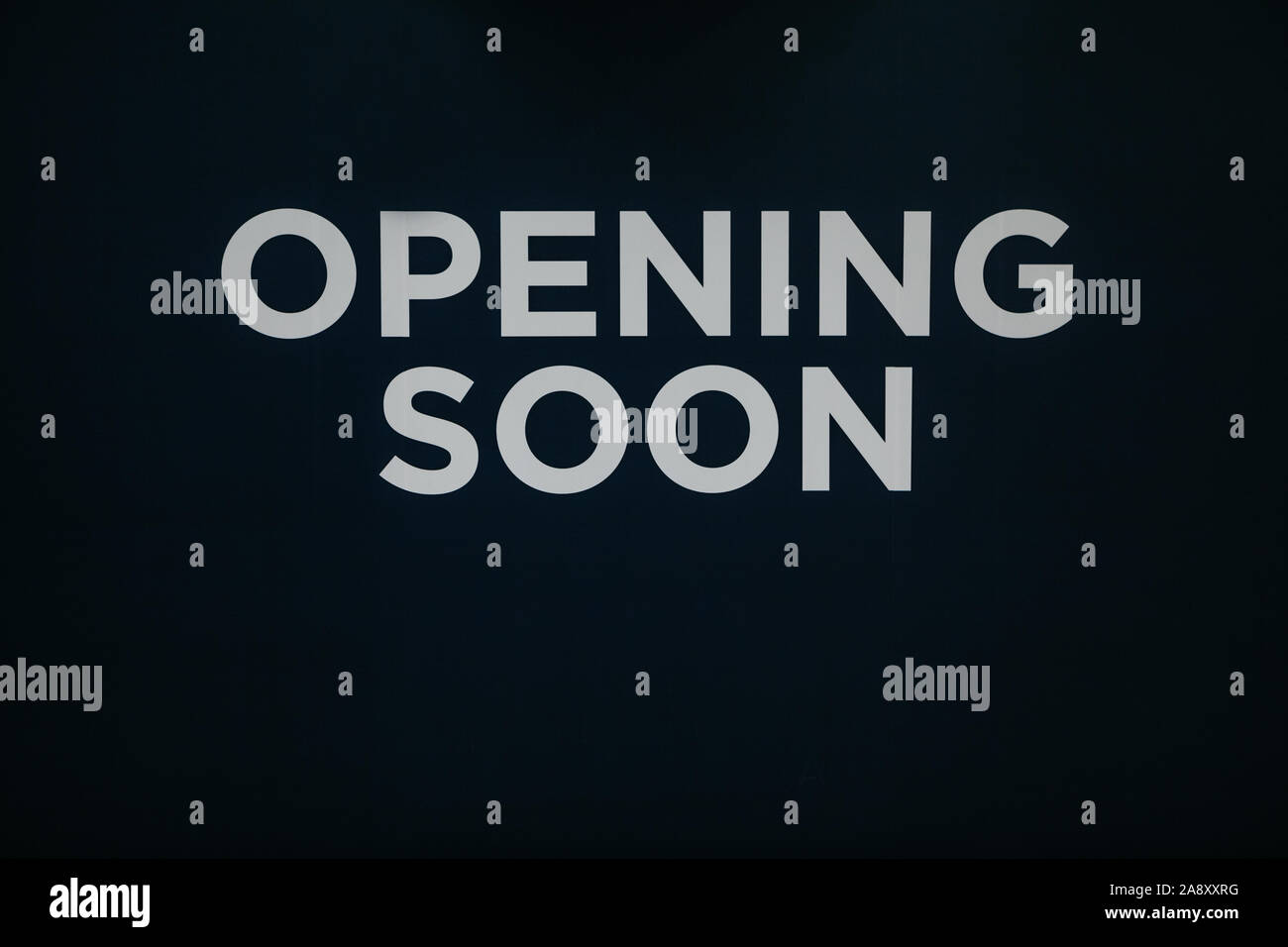New store opening soon hi-res stock photography and images - Alamy