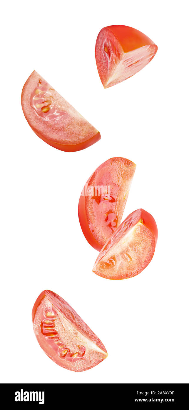 Falling vegetables salad isolated on Cut Out Stock Images & Pictures ...