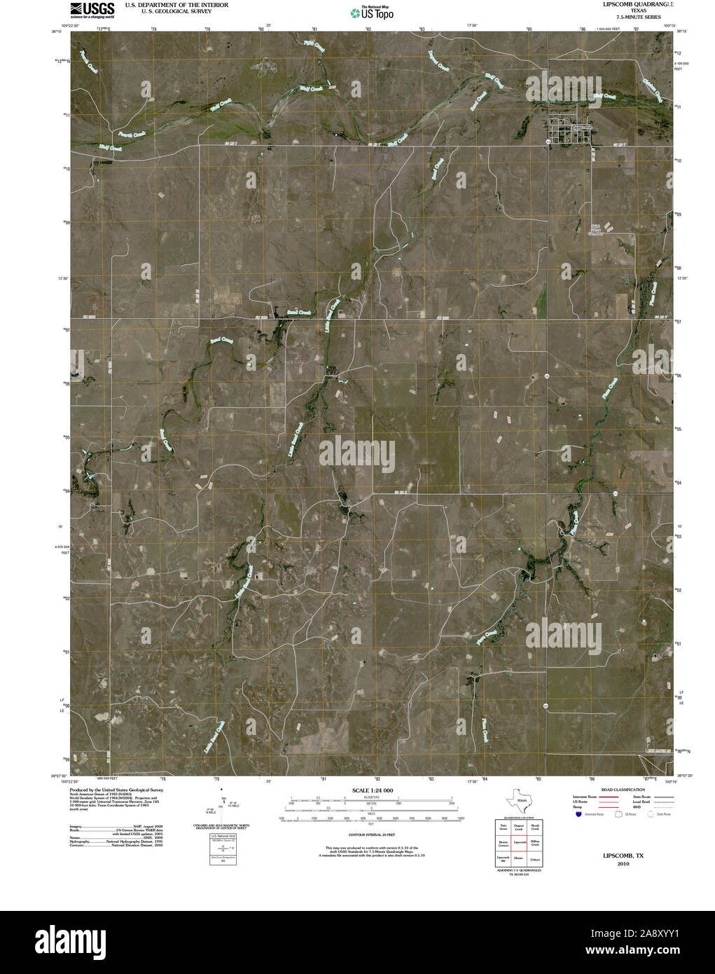 Lipscomb map hi-res stock photography and images - Alamy