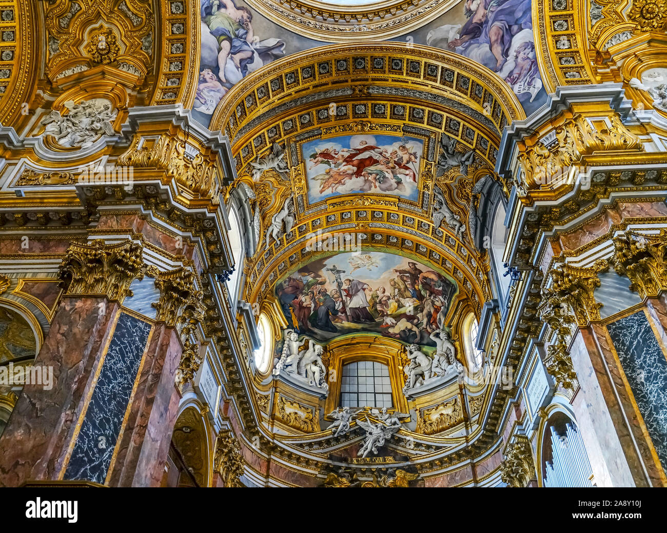 Saint ambrogio carlo al corso hi-res stock photography and images - Alamy