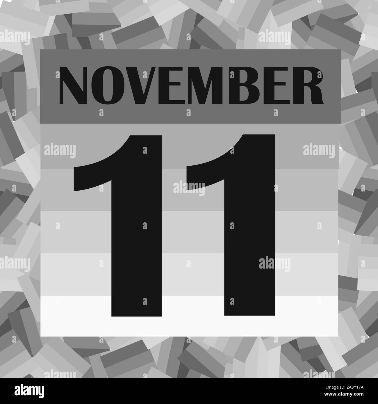November 11 icon. For planning important day. Banner for holidays and ...