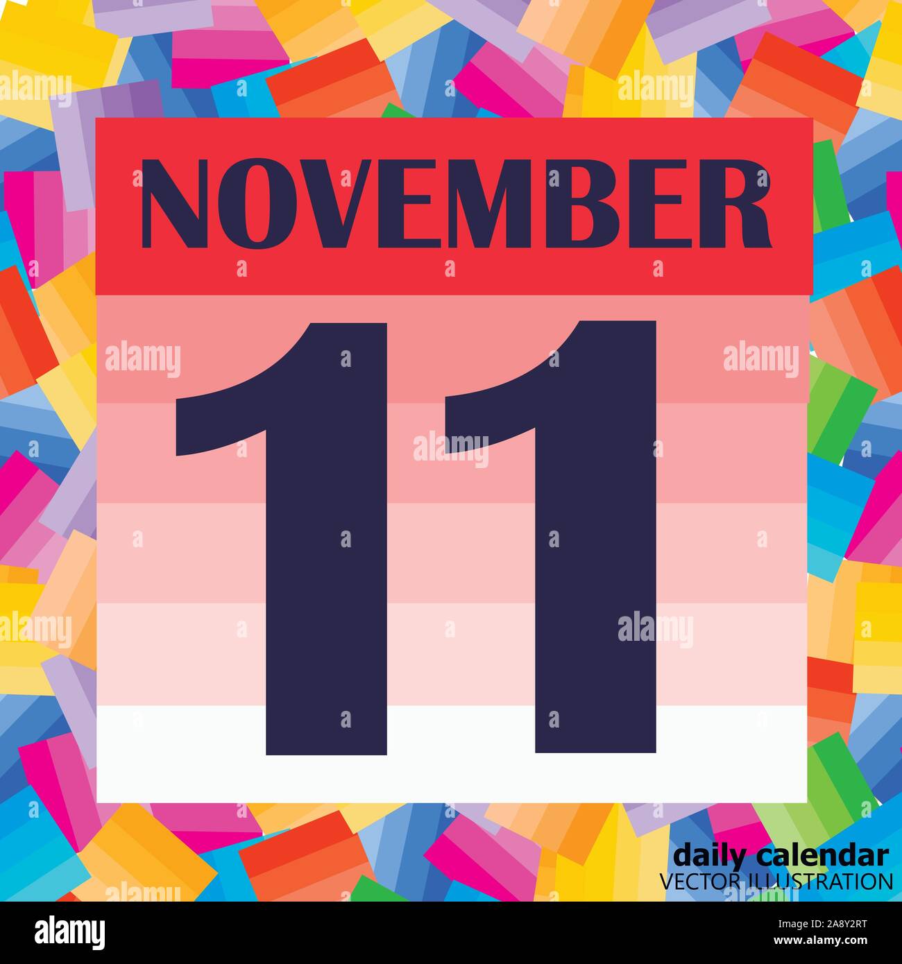 November 11 icon. For planning important day. Banner for holidays and ...