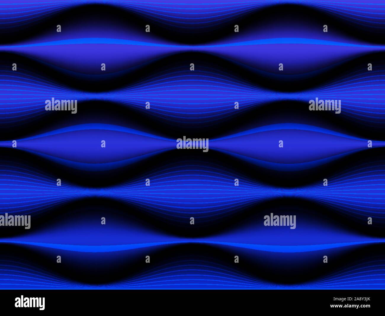 Blue horizontal flow Stock Vector Images - Alamy