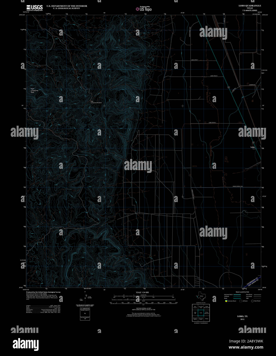 Lobo texas hi-res stock photography and images - Alamy