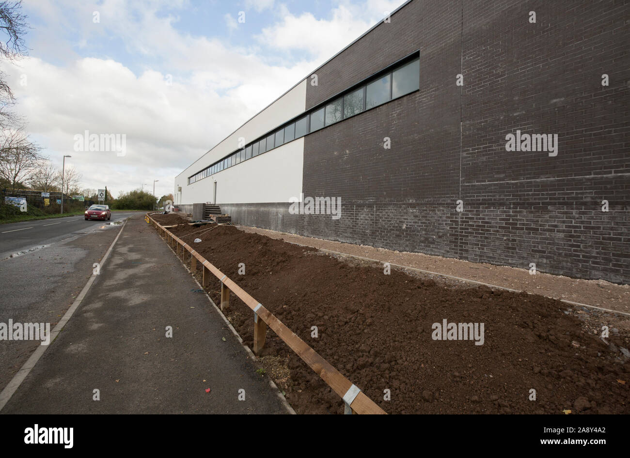 A new Aldi store nearing completion on the outskirts of Gillingham in ...