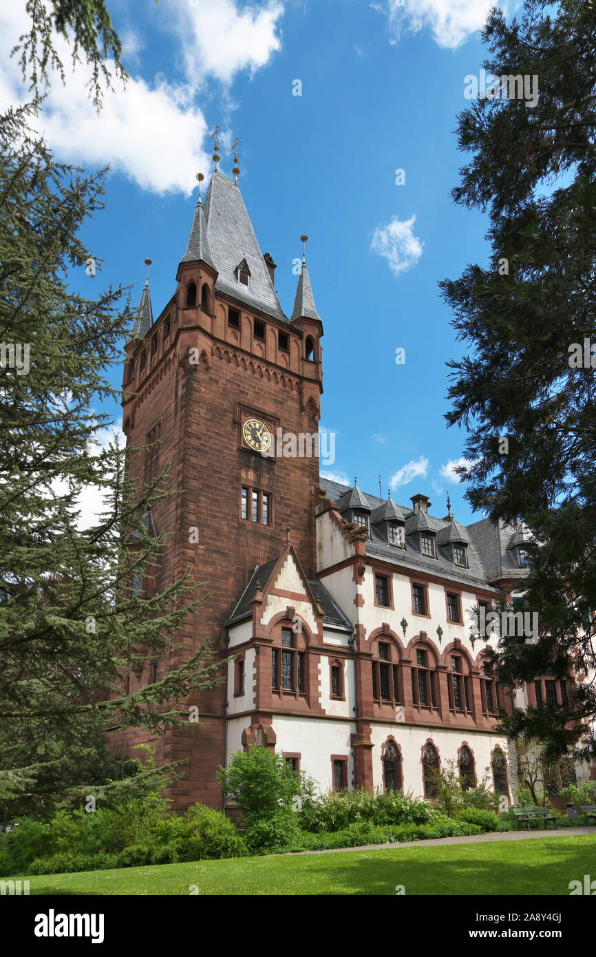 Weinheim Schlosspark Stock Photo - Alamy