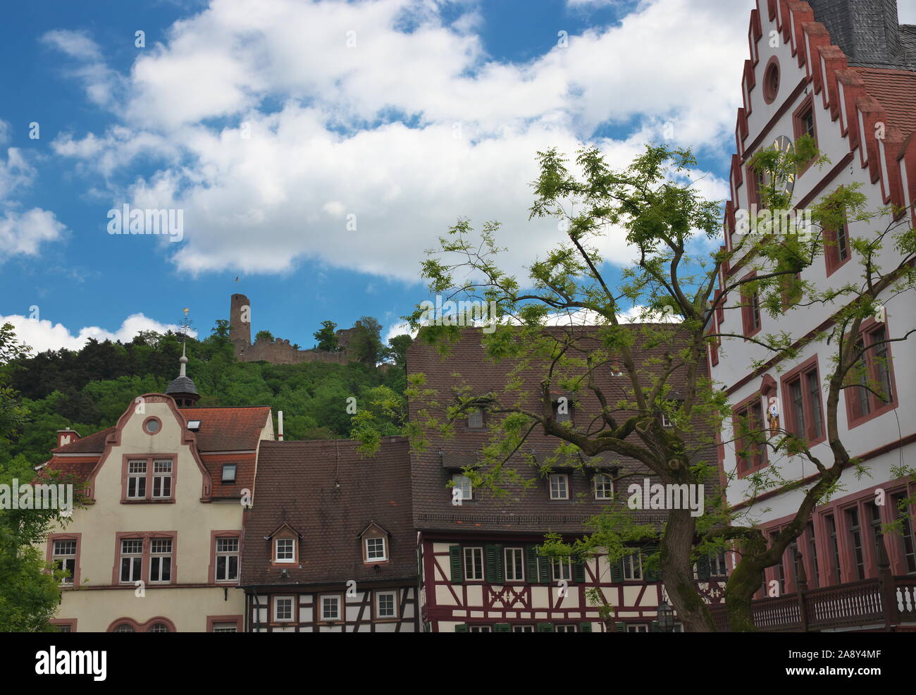 Beautiful Weinheim City Stock Photo - Alamy