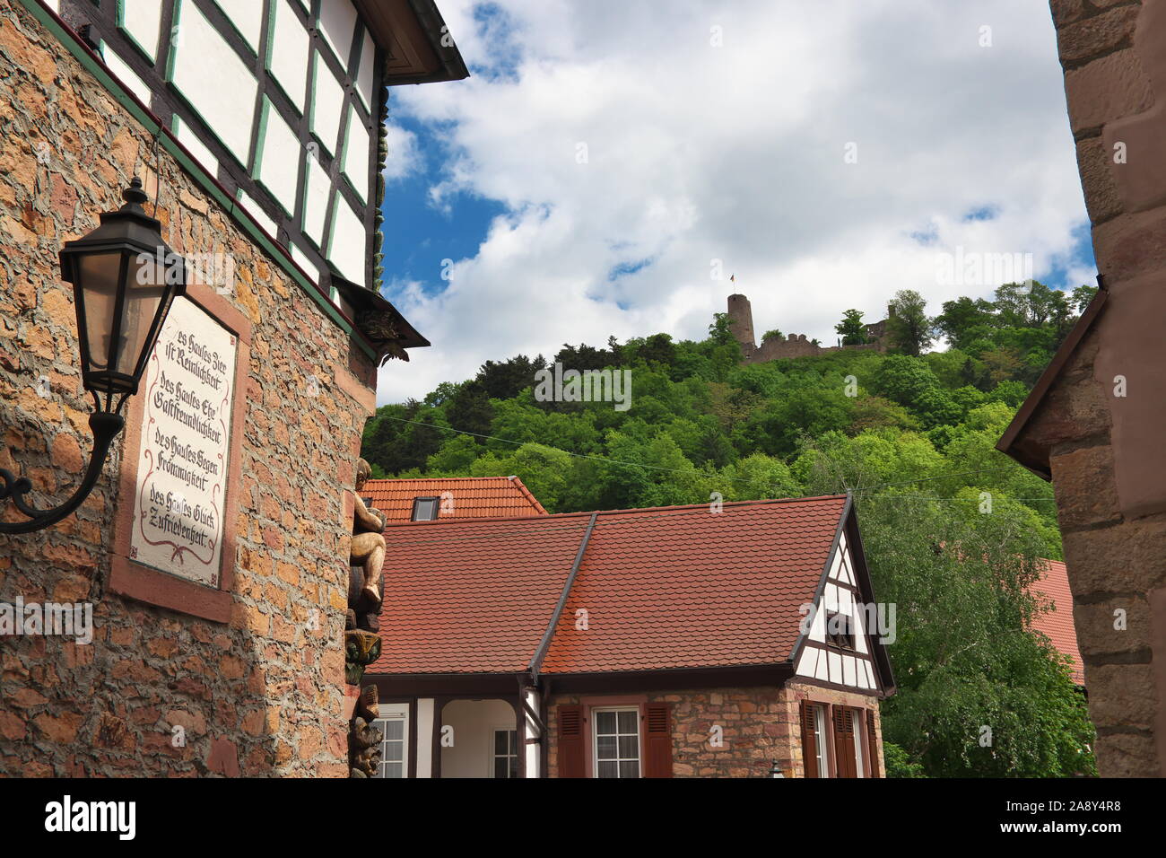 Beautiful Weinheim City Stock Photo - Alamy