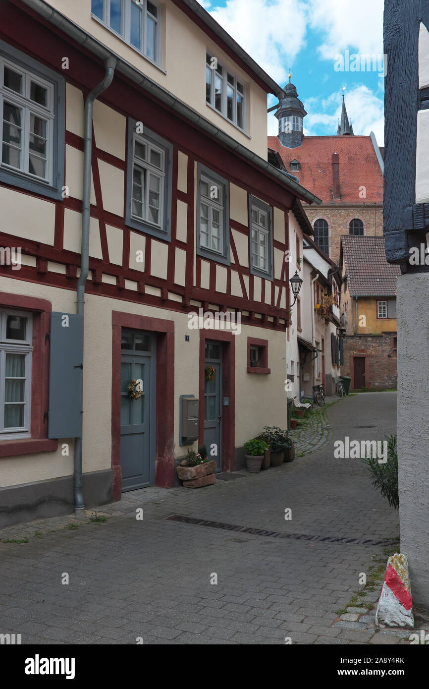 Beautiful Weinheim City Stock Photo - Alamy