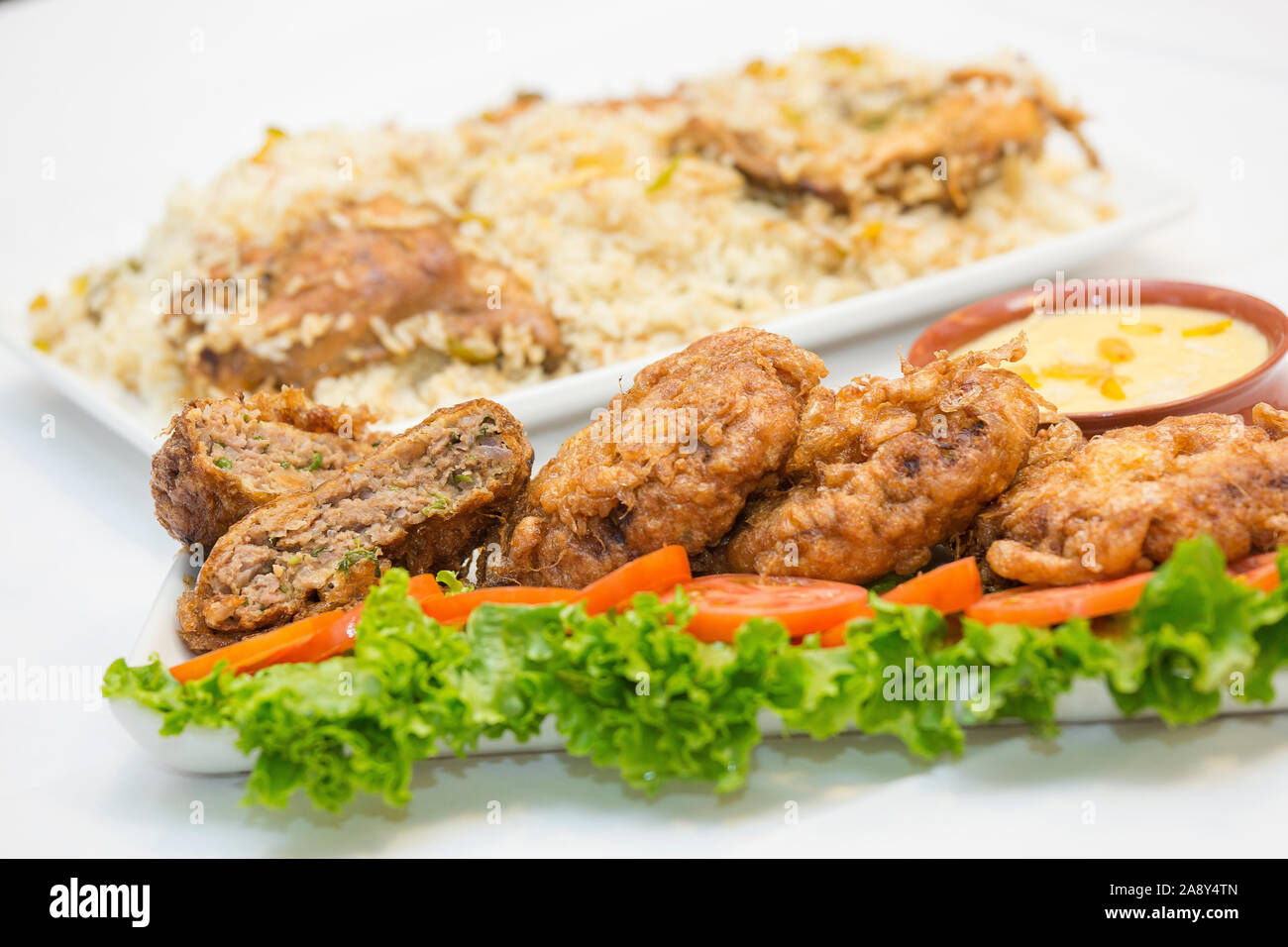 Nawabi food – Mutton Tikka kebabs. This types of food are too ...