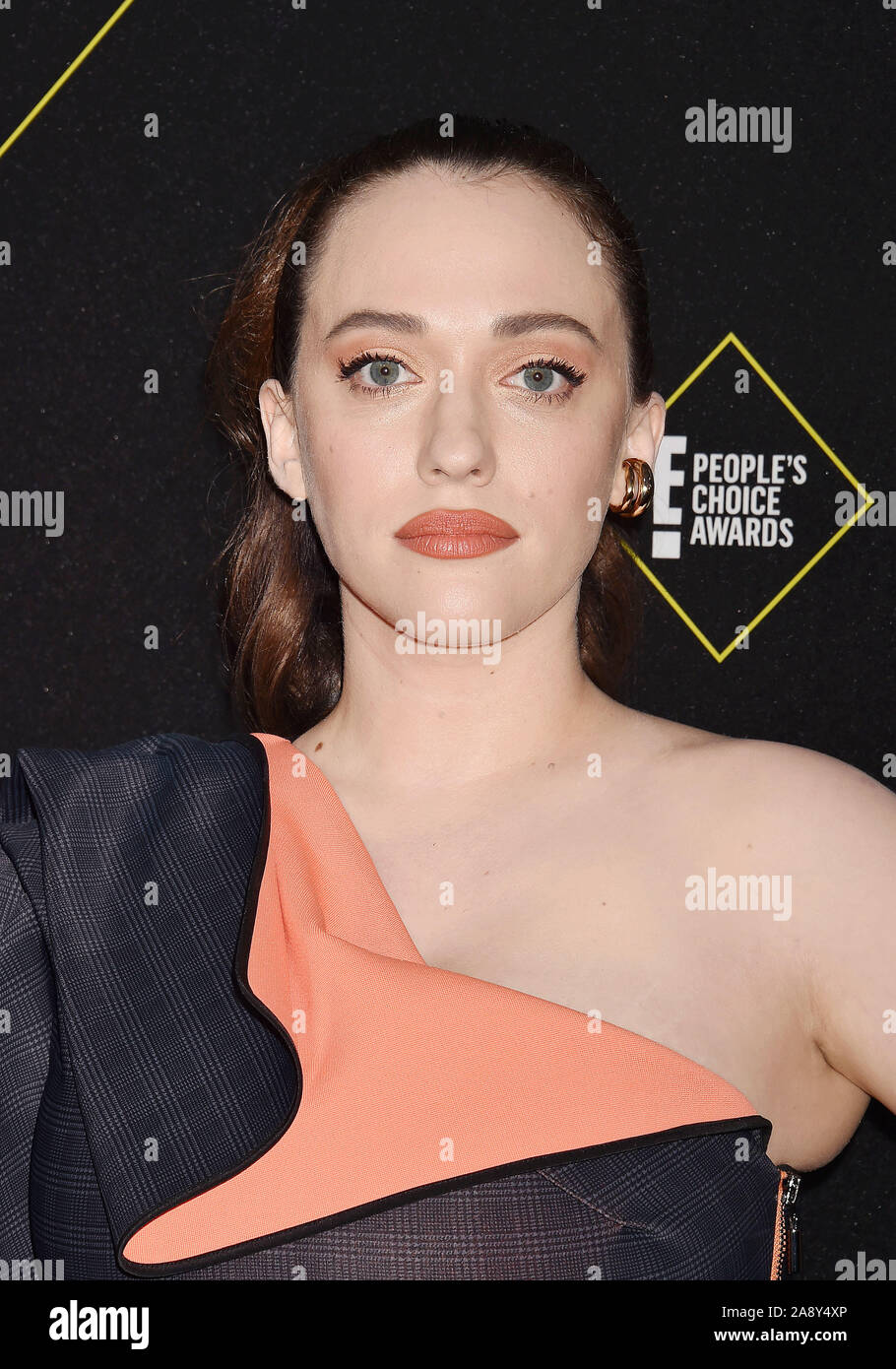 SANTA MONICA, CA - NOVEMBER 10: Kat Dennings attends the 2019 E! People ...