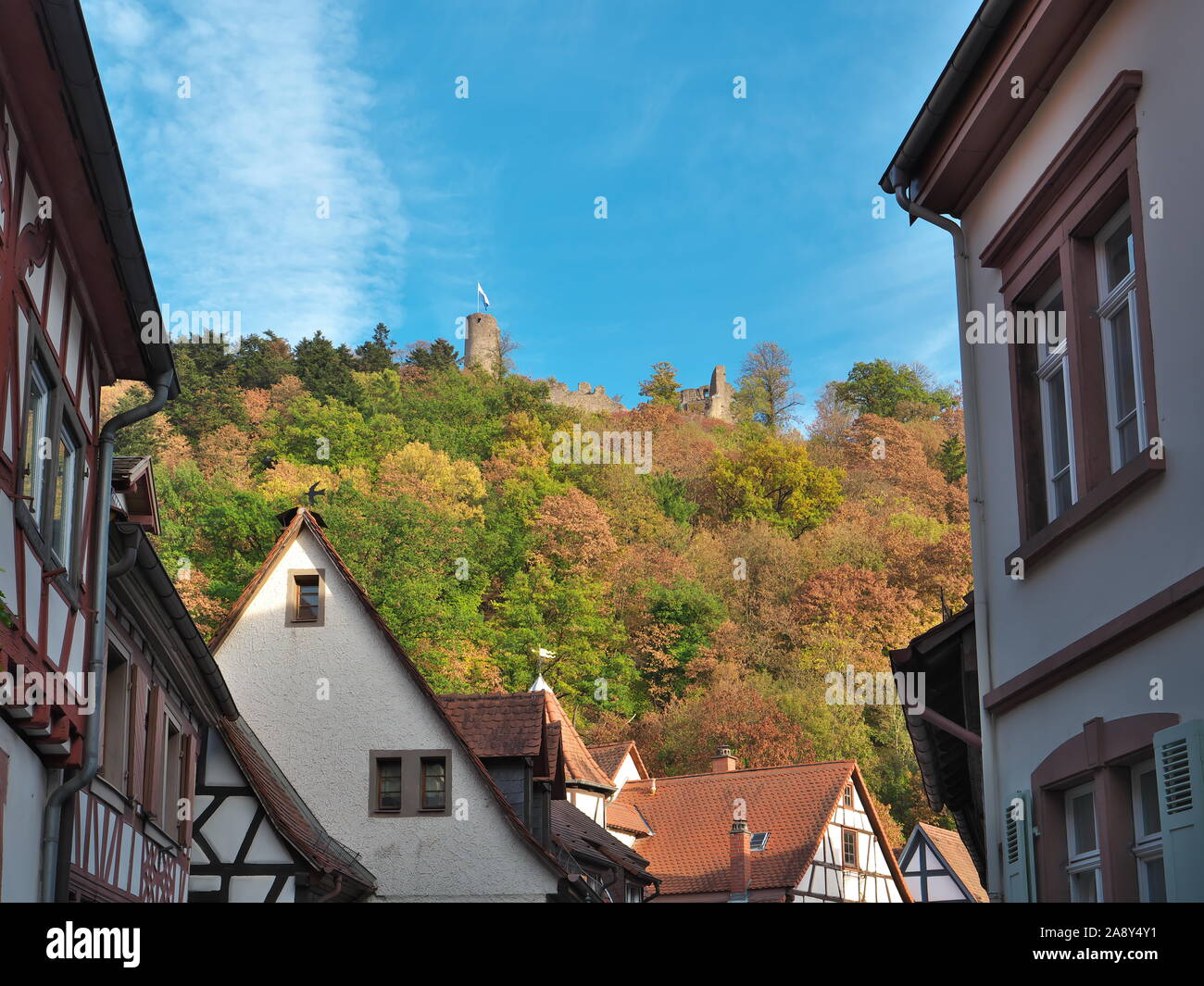 Beautiful Weinheim City Stock Photo - Alamy