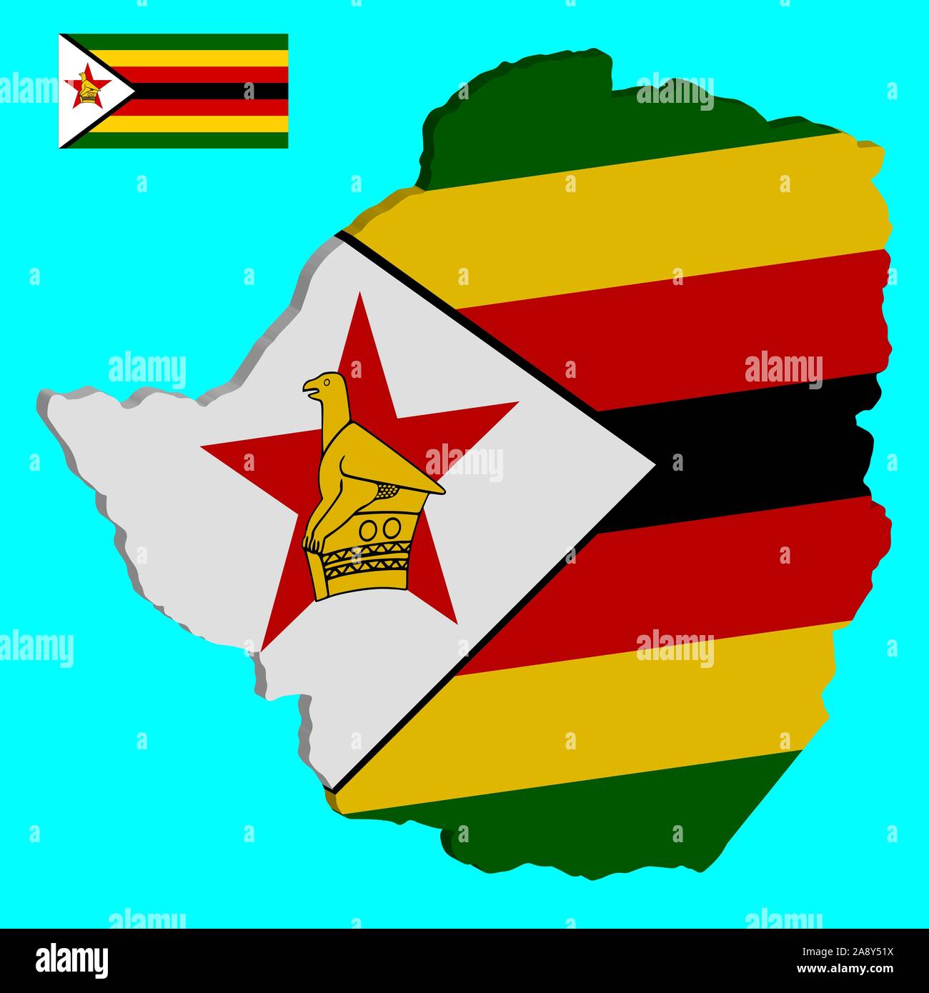 Zimbabwe Independence Stock Vector Images Alamy