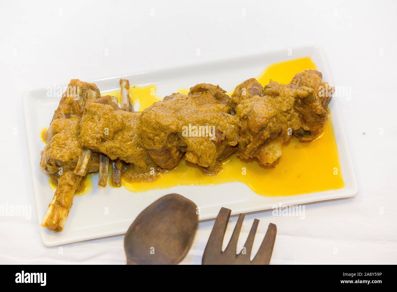 Nawabi food – Mutton curry with gravy. This types of food are too ...