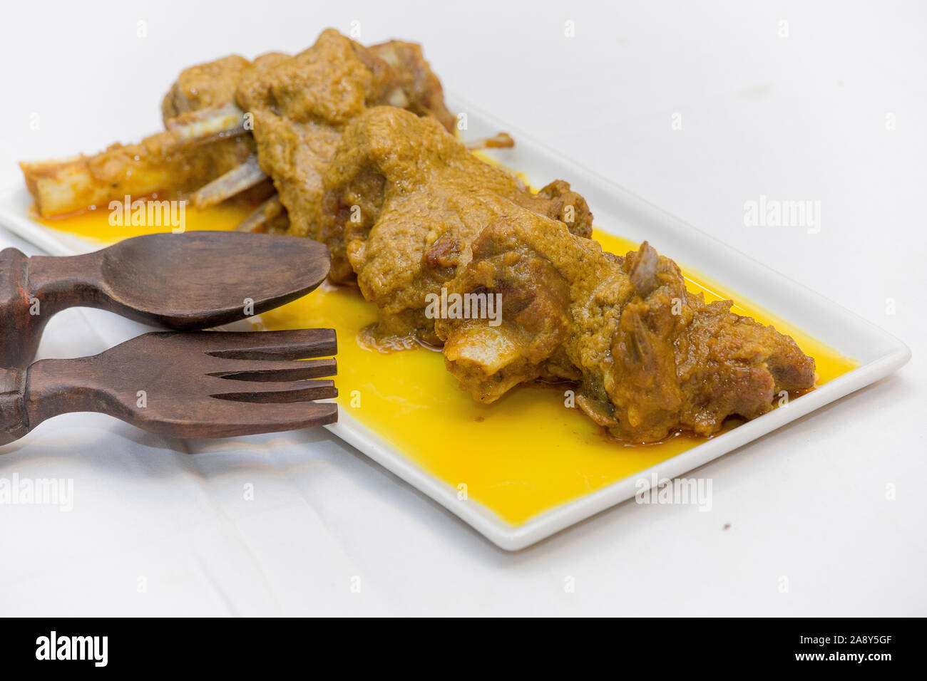 Nawabi food – Mutton curry with gravy. This types of food are too ...
