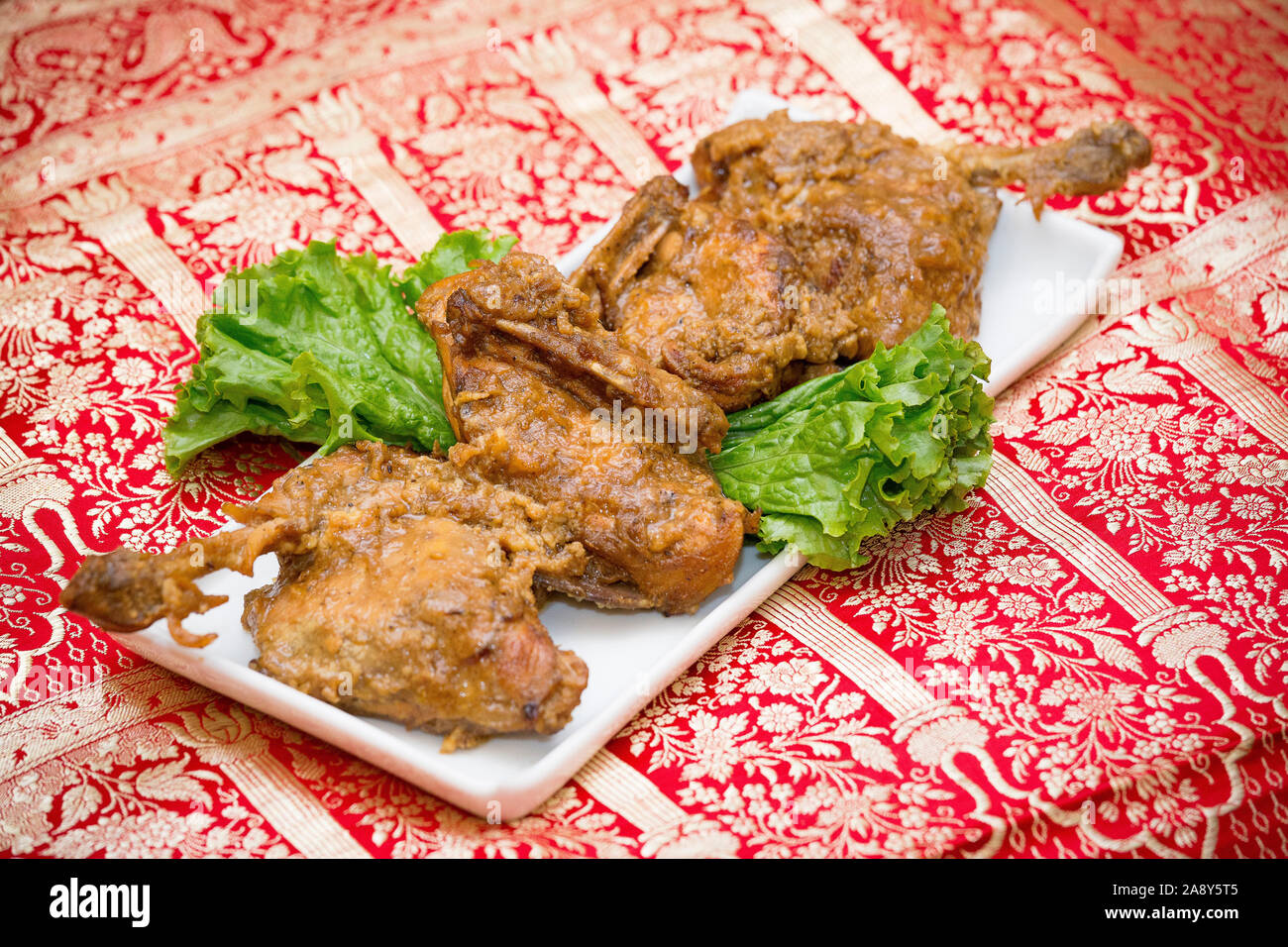 Nawabi food – Chicken Roast with gravy. This types of food are too ...