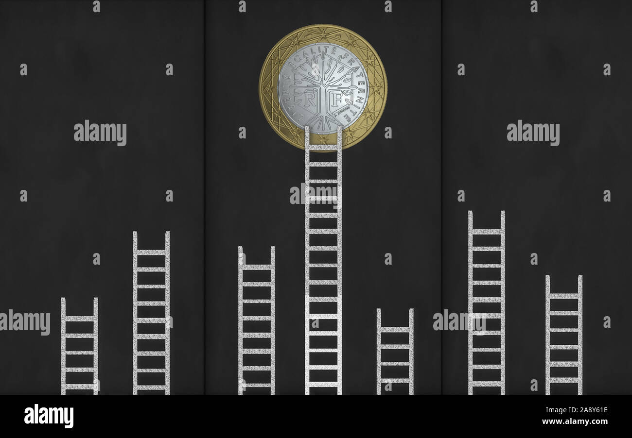 The ladders internet hi-res stock photography and images - Alamy