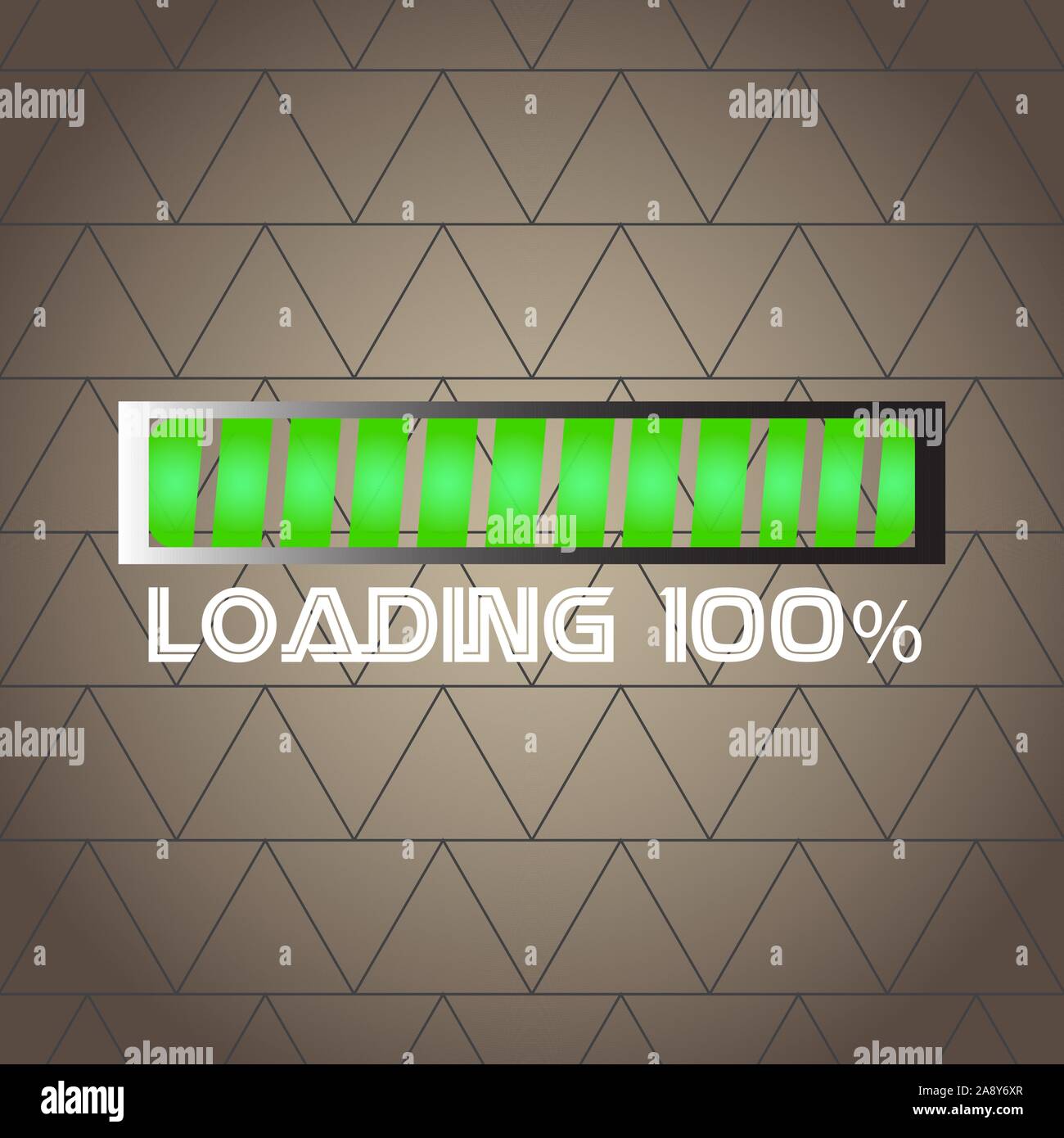 Loading bar over a textured background - Vector Stock Vector Image ...