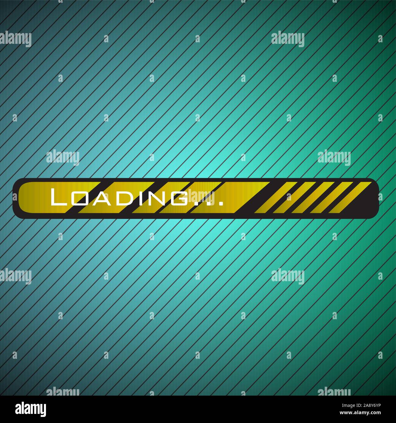 Loading bar over a textured background - Vector Stock Vector Image ...