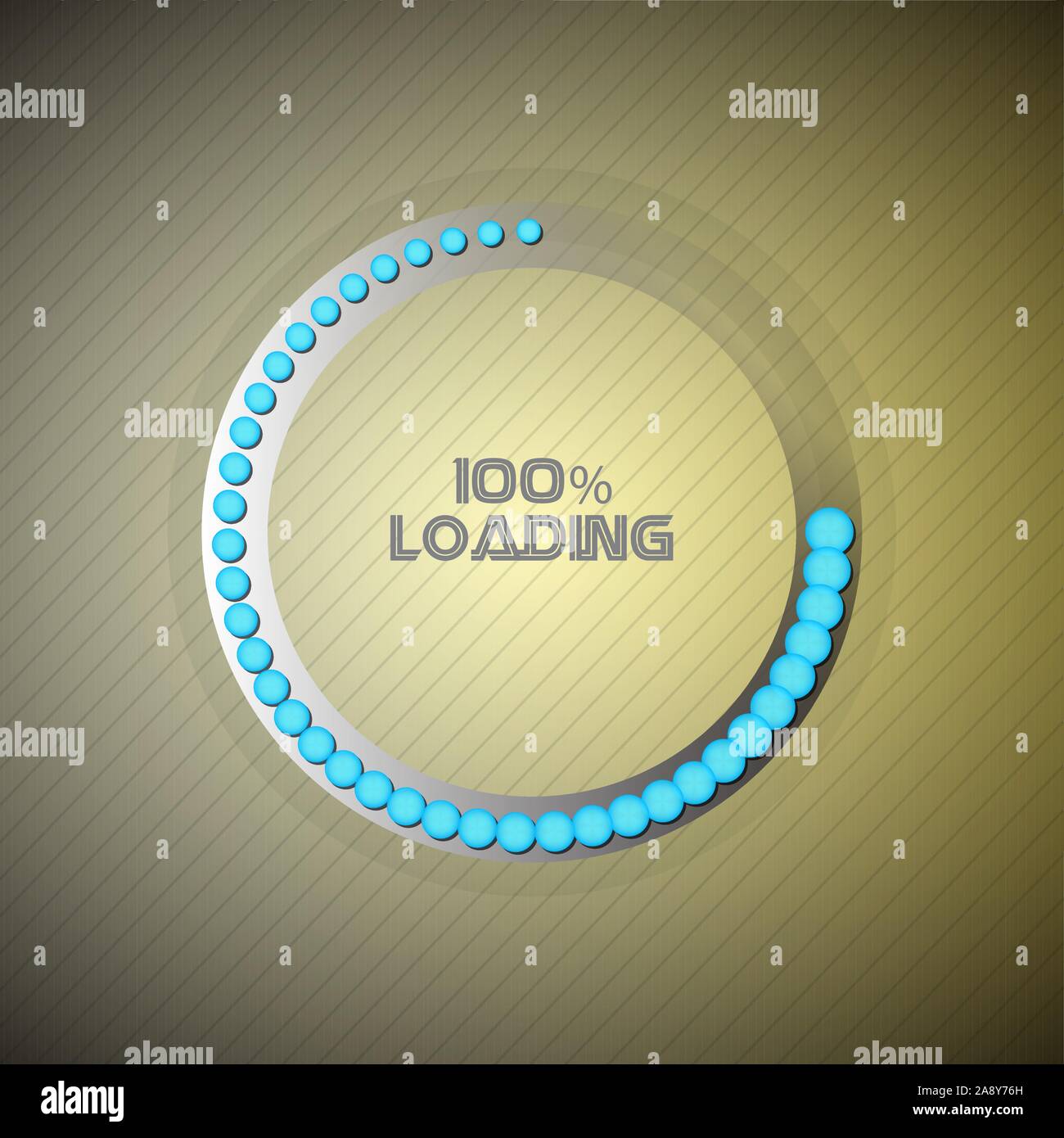 Loading bar over a textured background - Vector Stock Vector Image ...