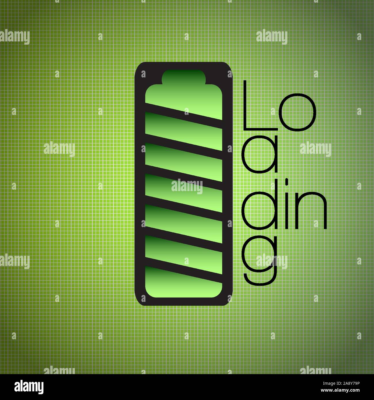 Loading bar over a textured background - Vector Stock Vector Image ...